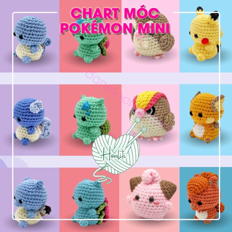 Tổng hợp chart móc len Free » by Honliti